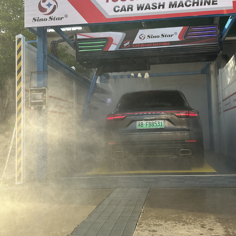 M7 Fully Automatic Brushless Car Wash Machine - Buy touchless car wash ...