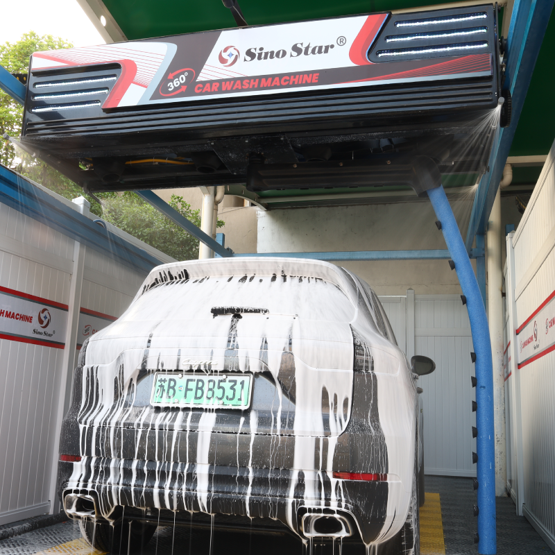 M7 Fully Automatic Brushless Car Wash Machine - Buy touchless car wash ...