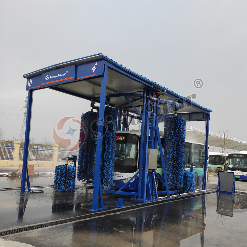 TH-350S Drive Through Bus Wash Machine with 4 Brushes - Buy BUS car ...