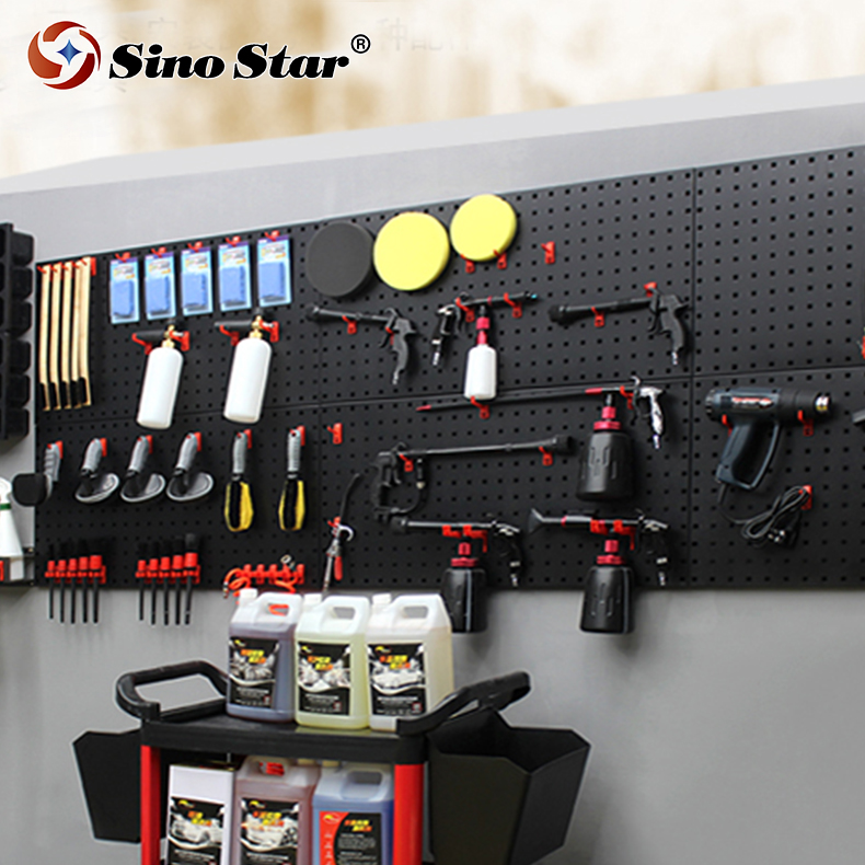 Wall-Mounted Hardware Tool Hanging Board ToolBox Parts Storage Box ...